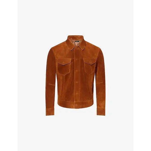 TOM FORD Western Collared Suede Jacket
