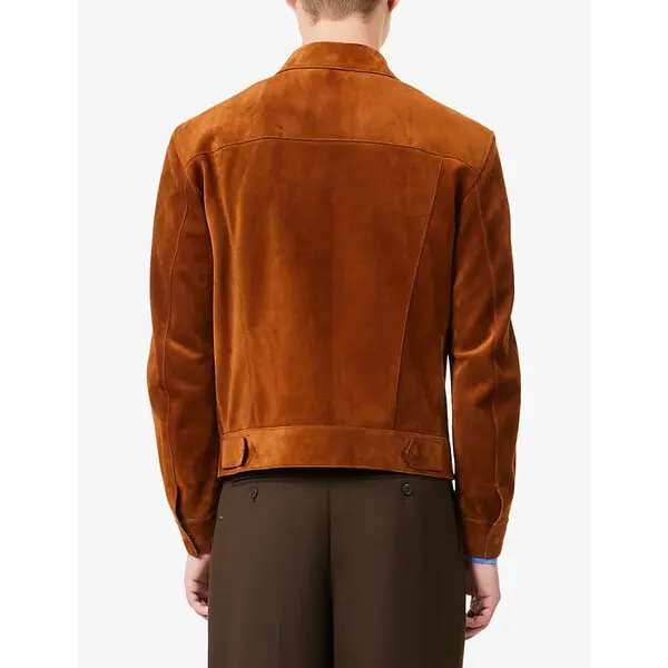 TOM FORD Western Collared Suede Jacket