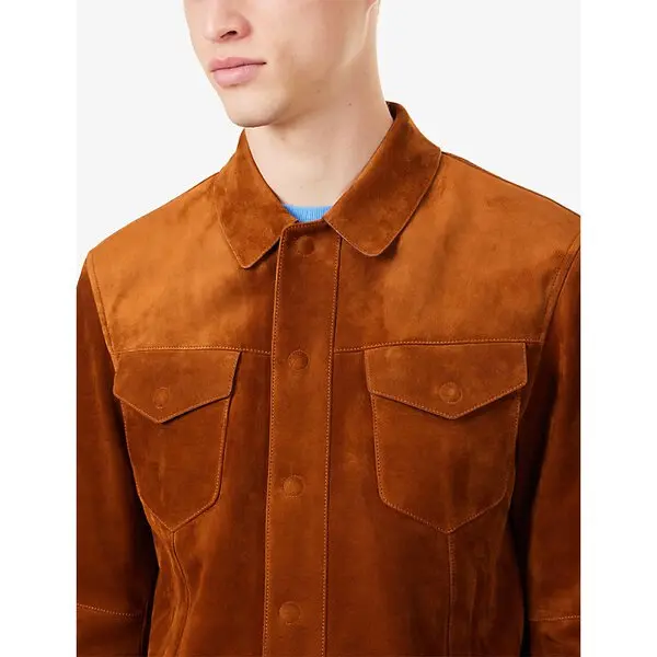 TOM FORD Western Collared Suede Jacket