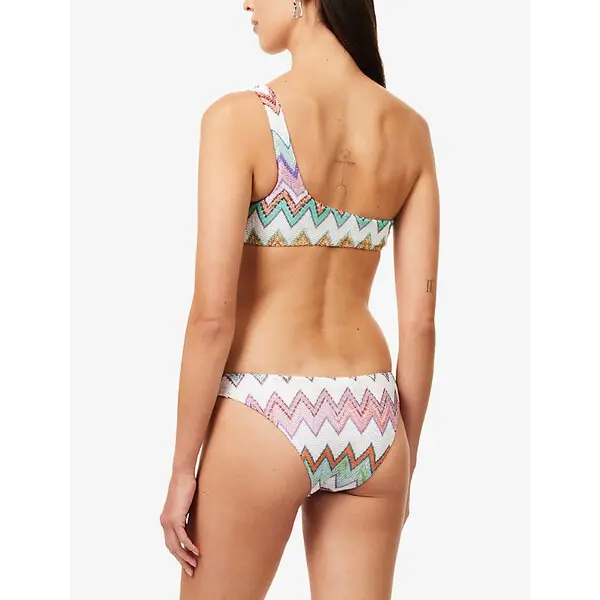 Missoni Zig-zag Asymmetric Bikini Set - Multi
