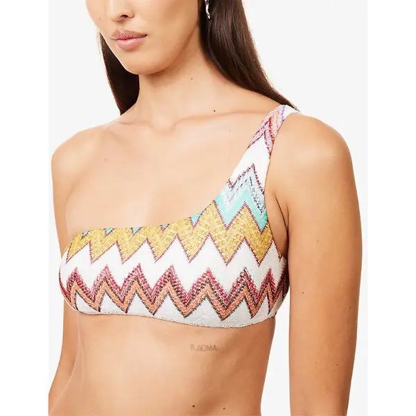 Missoni Zig-zag Asymmetric Bikini Set - Multi