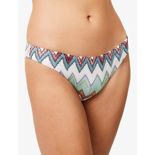 Missoni Zig-zag Asymmetric Bikini Set - Multi