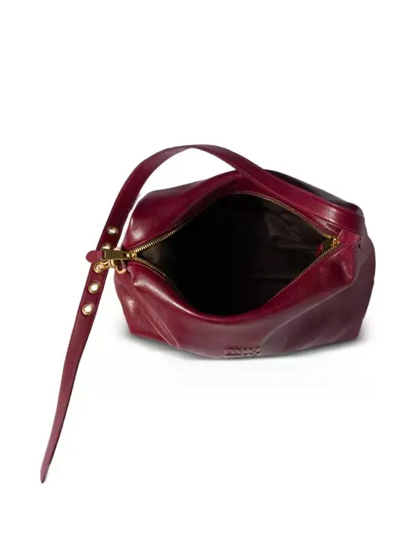 Miu Miu Nappa Leather Pouch Bag - Red