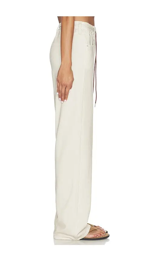 Rag & Bone Miramar Terry Drawcord Wide Leg Pant In . Also - Tan