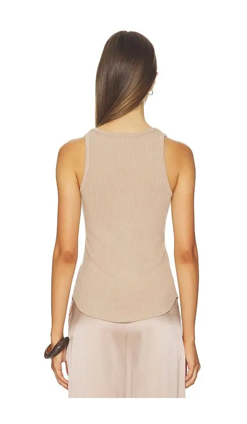 Sablyn Jameela Racerback Tank Top - Beige