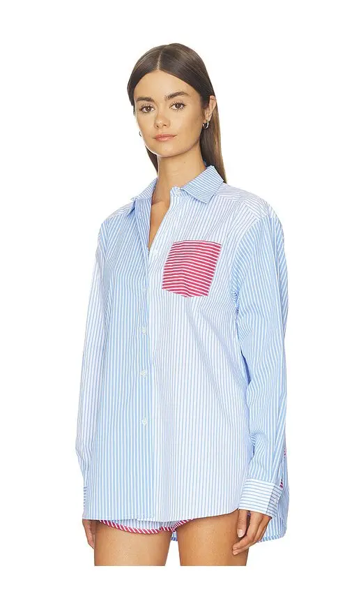 Solid & Striped The Avril Button Down In . Also - Blue