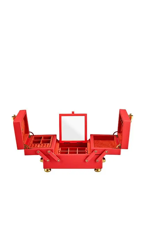 Wolf X Marla Aaron Baby Everything Jewelry Box - Red