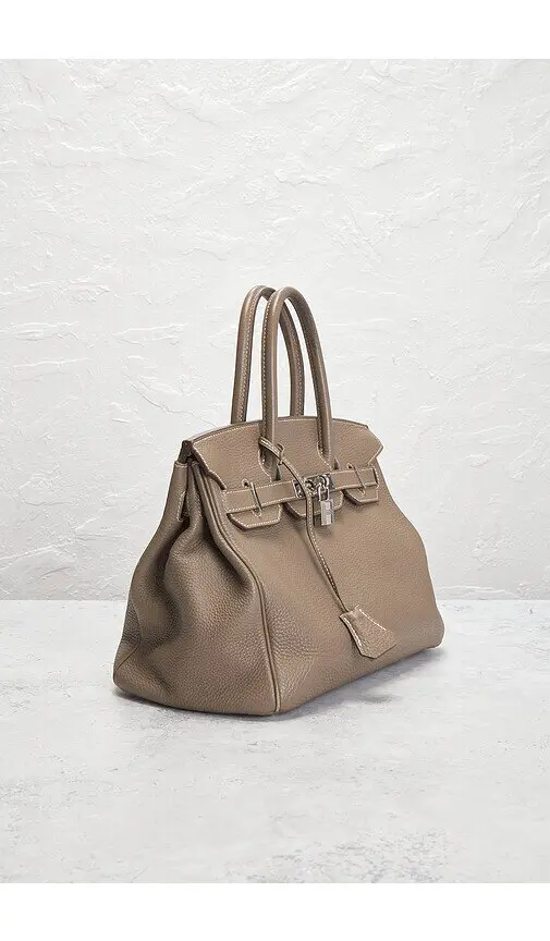 FWRD RENEW Hermes Togo Birkin 30 Handbag - Brown