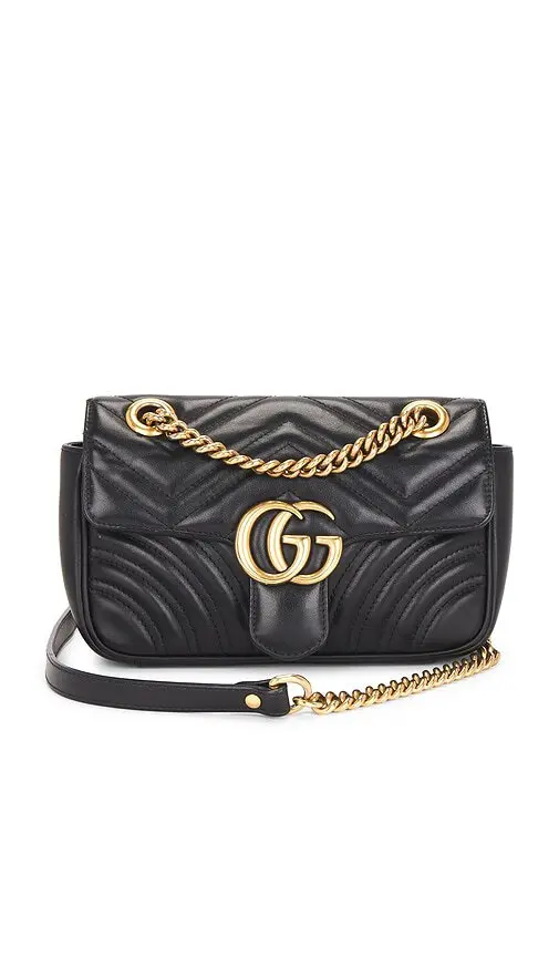 FWRD RENEW Gucci Mini Gg Marmont Shoulder Bag