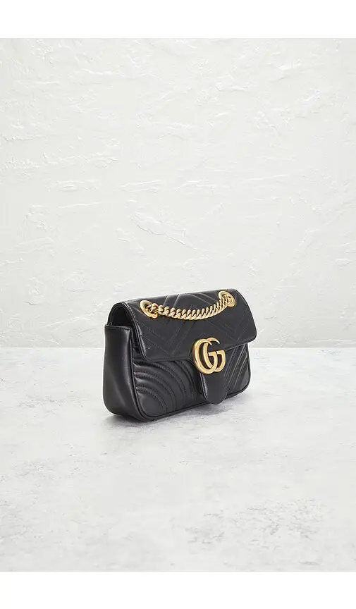 FWRD RENEW Gucci Mini Gg Marmont Shoulder Bag