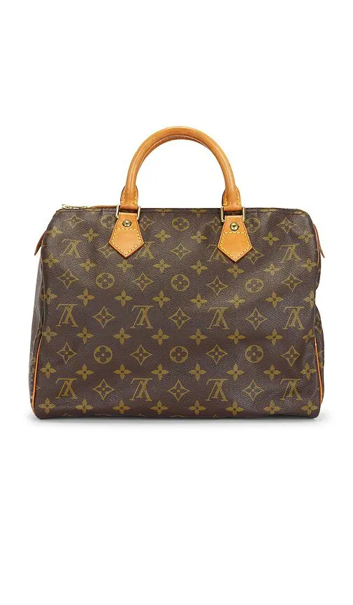 FWRD RENEW Louis Vuitton Monogram Speedy 30 Handbag - Brown