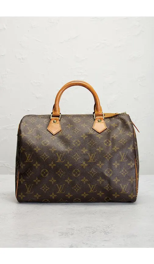 FWRD RENEW Louis Vuitton Monogram Speedy 30 Handbag