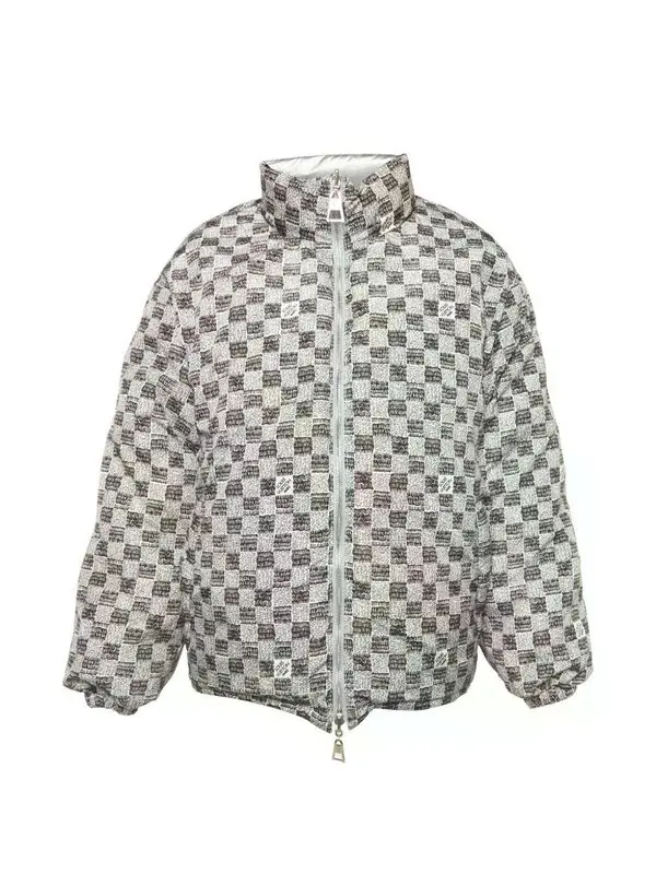 LOUIS VUITTON Logo-embossed Reversible Down Jacket