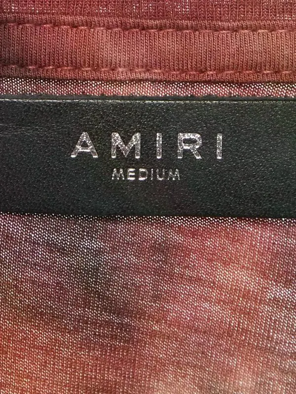 Amiri Tie-dye Logo-print T-shirt
