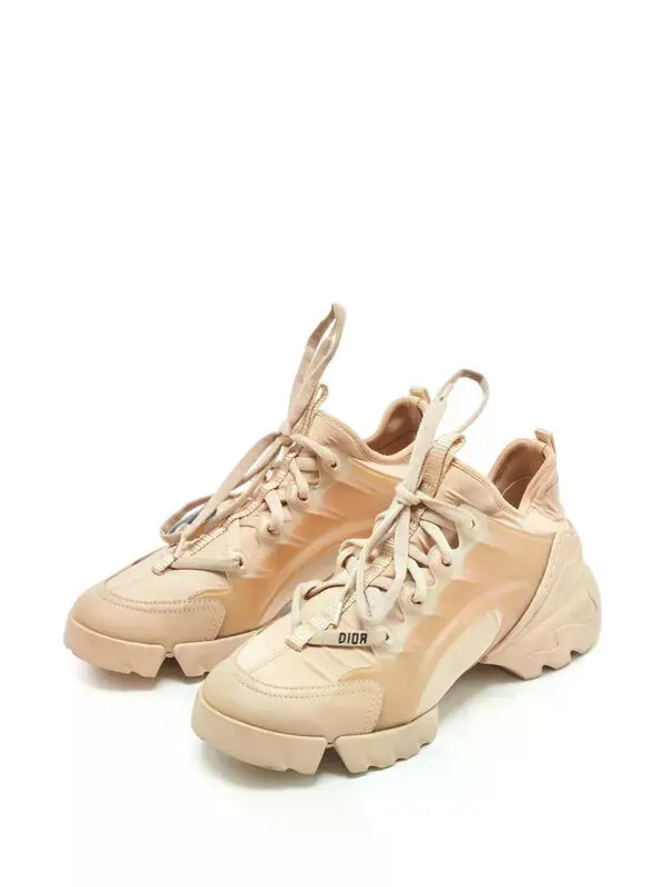Dior D-connect Low-top Sneakers - Neutrals