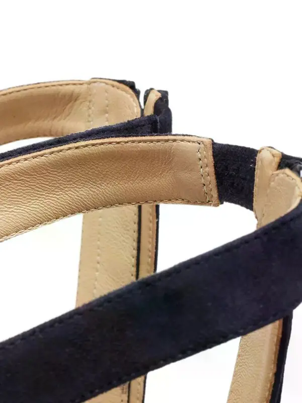 Carolina Herrera Suede Gladiator Sandals