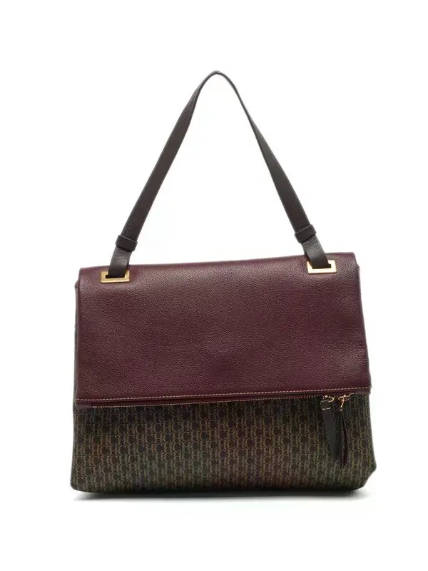 Carolina Herrera Monogram Top-handle Tote Bag - Red