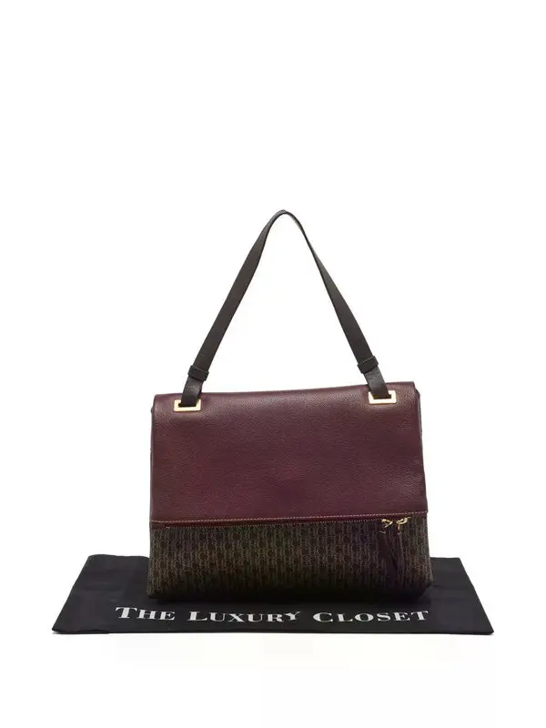 Carolina Herrera Monogram Top Handle Tote Bag