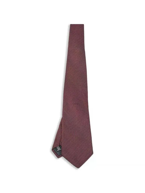 Gianfranco Ferre Pointed-tip Neck Tie - Red
