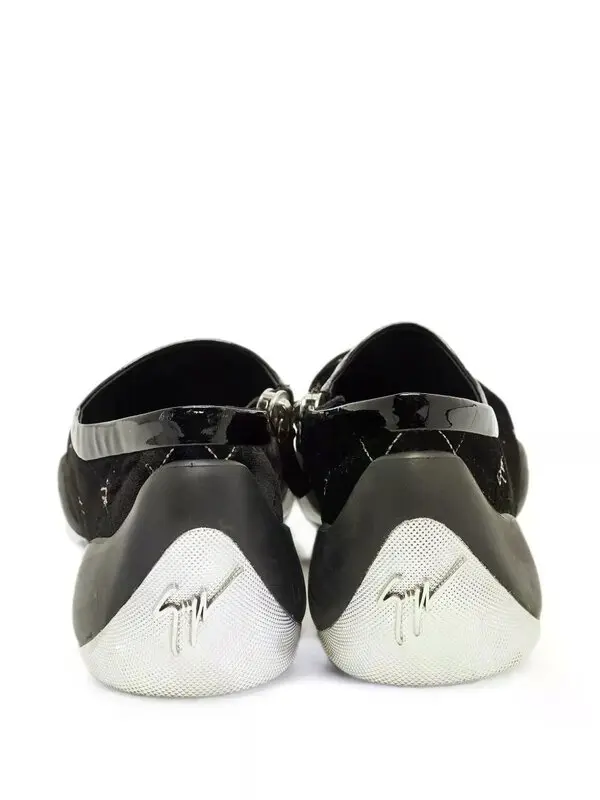 GIUSEPPE ZANOTTI Velvet Quilted Sneakers