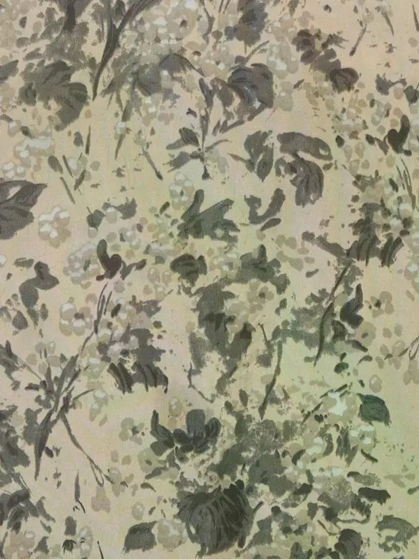 Max Mara Floral Print Midi Skirt