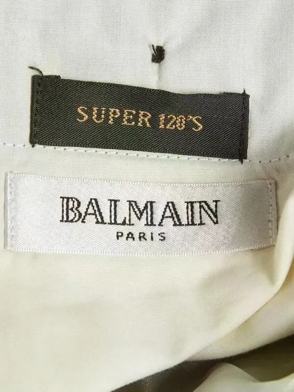 Balmain Super 120's Slim-fit Wool Trousers