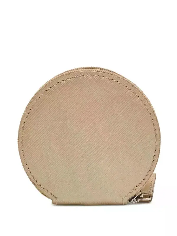 FERRAGAMO Vara Bow Leather Round Coin Purse