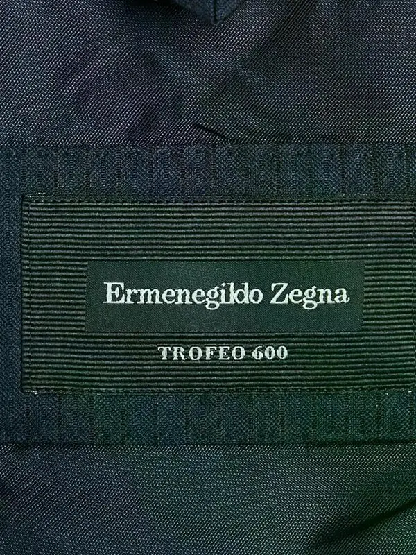 Ermenegildo Zegna Trofeo 600 Pin-striped Single-breasted Wool Blazer - Blue