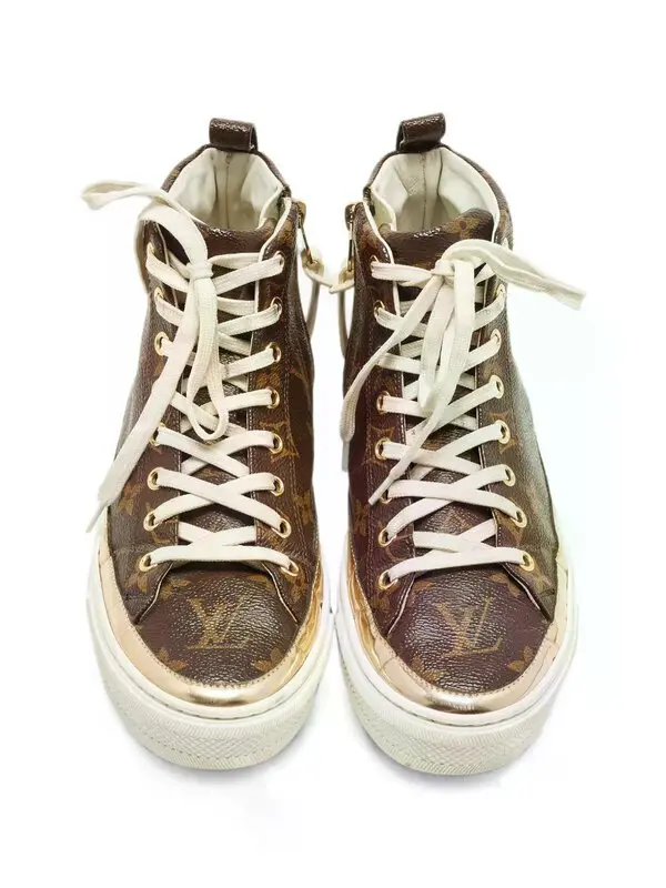 LOUIS VUITTON Monogram High-top Sneakers