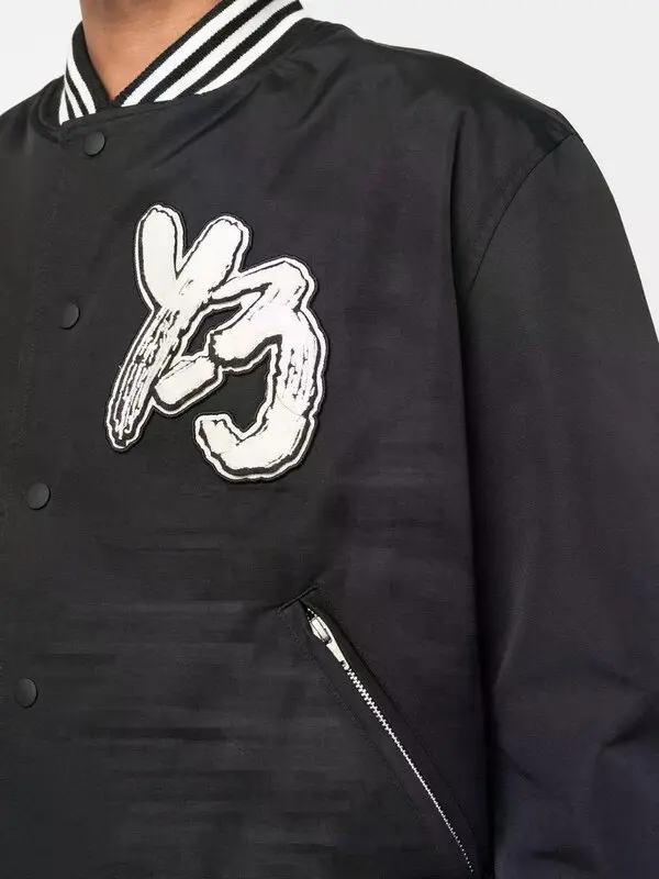 Y3 Logo Patch Bomber Jacket