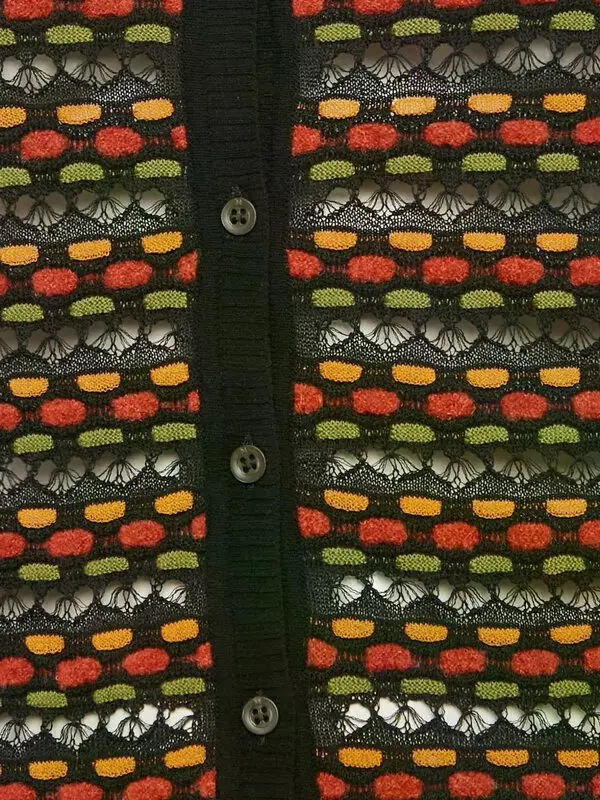 Missoni Button-down Knit Wool Cardigan