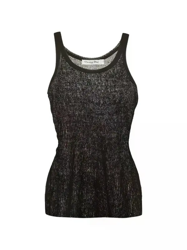 Dior Rib-knit Tank Top