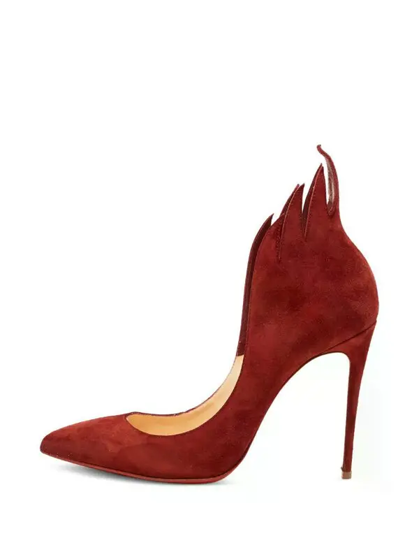 CHRISTIAN LOUBOUTIN Victorina Flame Pumps - Red