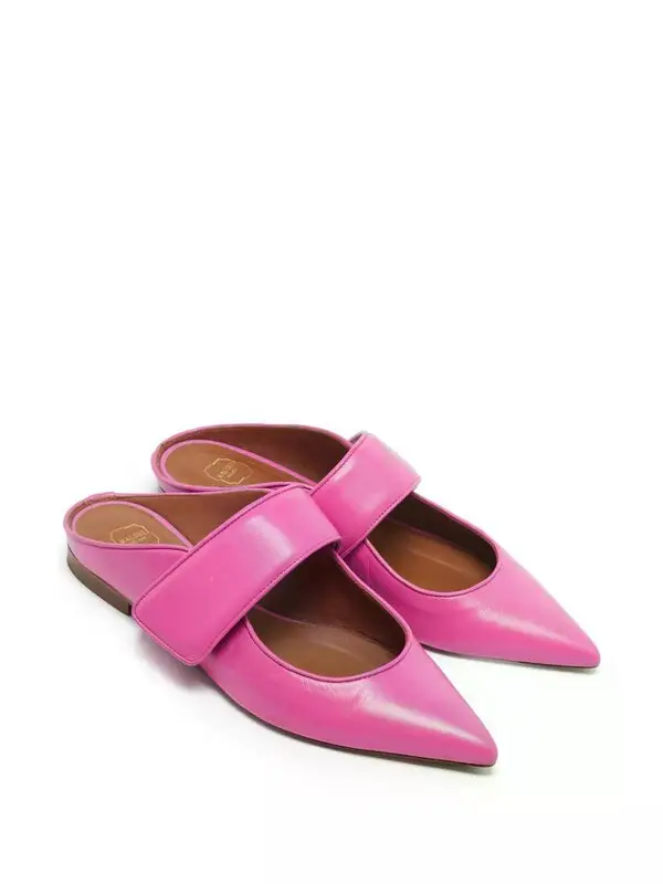 MALONE SOULIERS Helene Touch-strap Mules - Pink