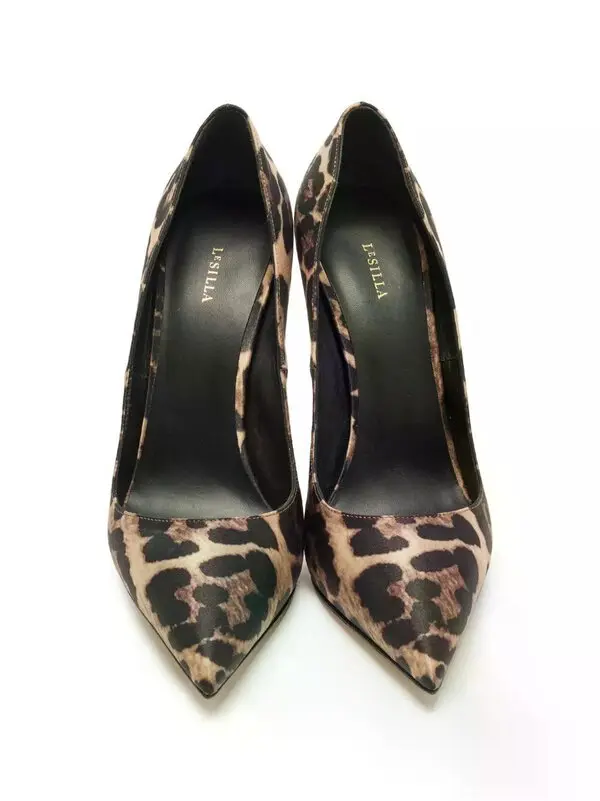 LE SILLA Eva Leopard-print Pumps - Brown