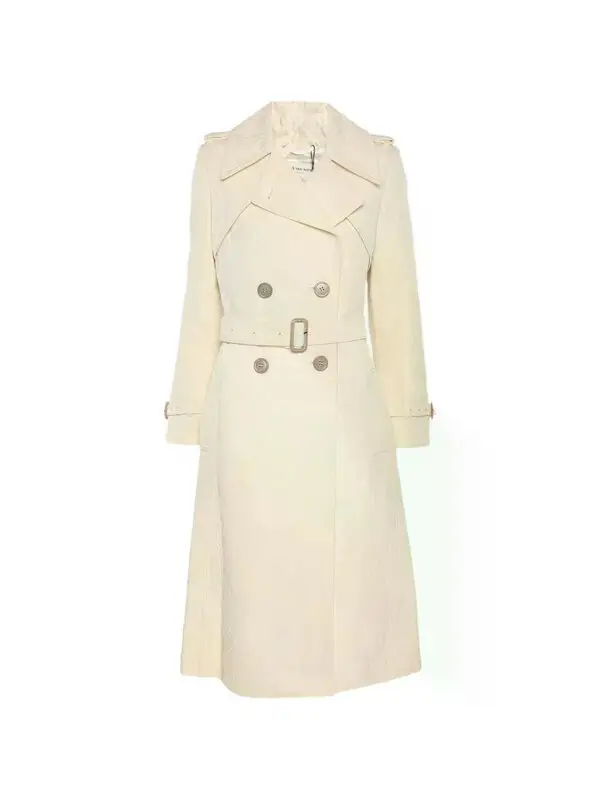 Dries Van Noten Jacquard Belted Coat