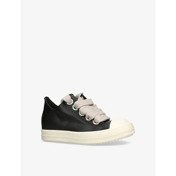 Rick Owens Jumbolace Leather Low-top Trainers