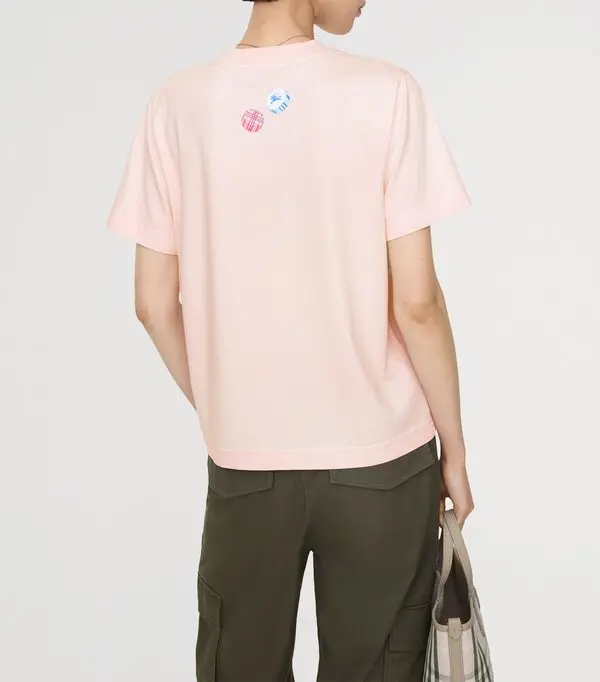 Burberry Cotton Graphic T-shirt
