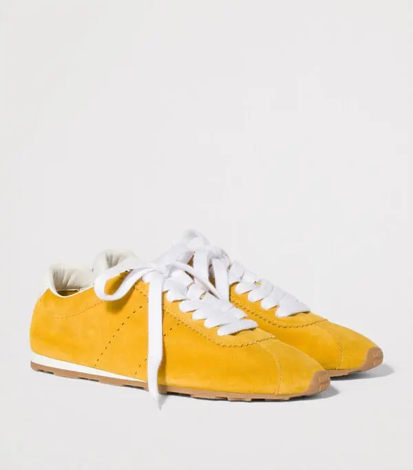Miu Miu Suede Plume Trainers