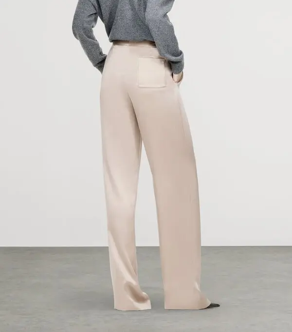 TOM FORD Silk Tailored Trousers