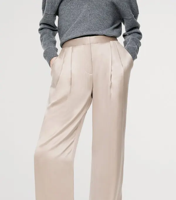 TOM FORD Silk Tailored Trousers