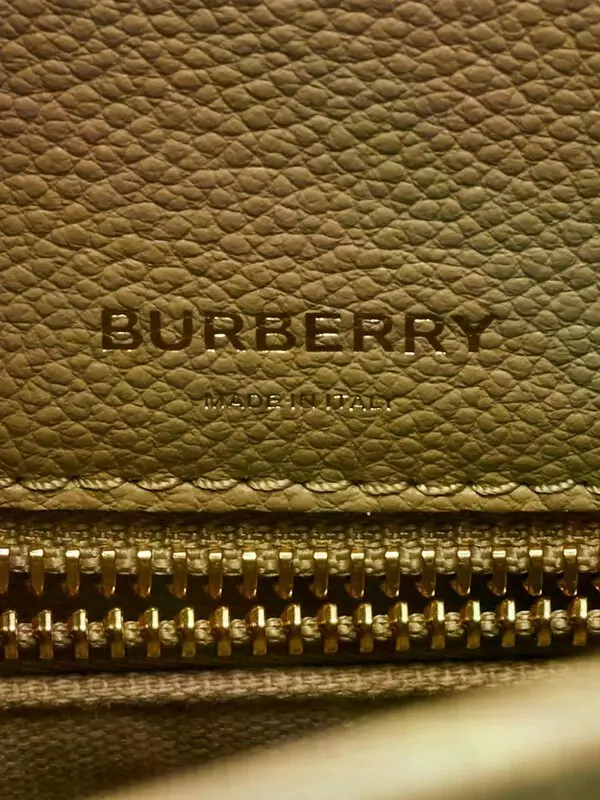 Burberry Leather Tote Bag
