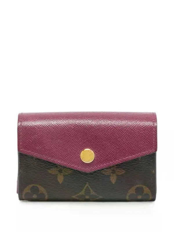 LOUIS VUITTON Monogram Sarah Wallet - Brown