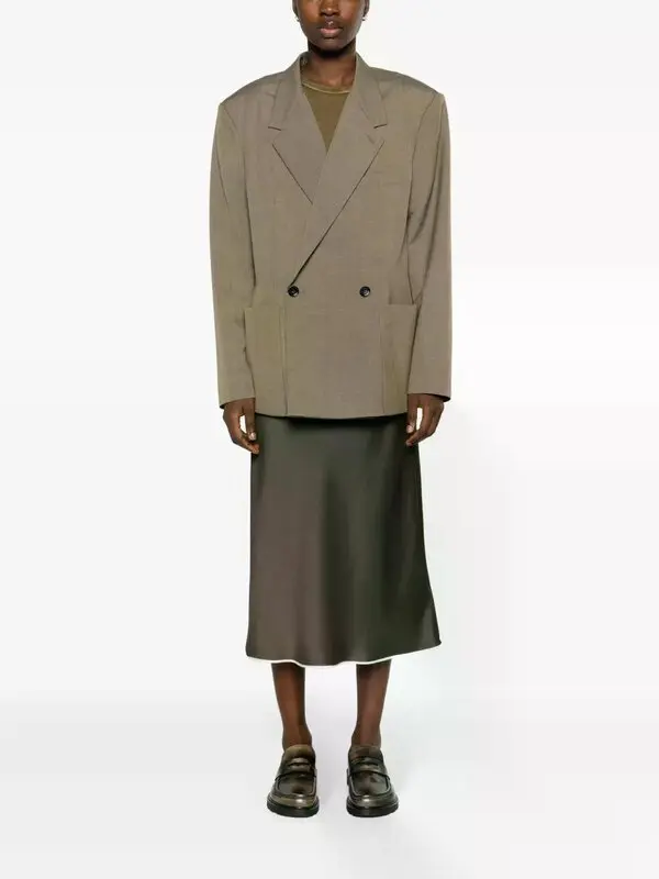 LEMAIRE Double-breasted Twill Blazer