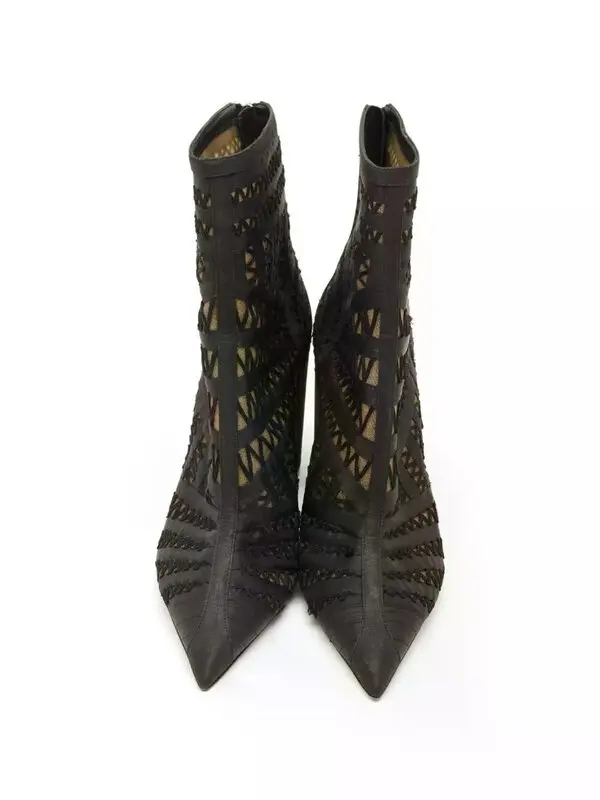 Dior D-naughtily Mesh Ankle Boots