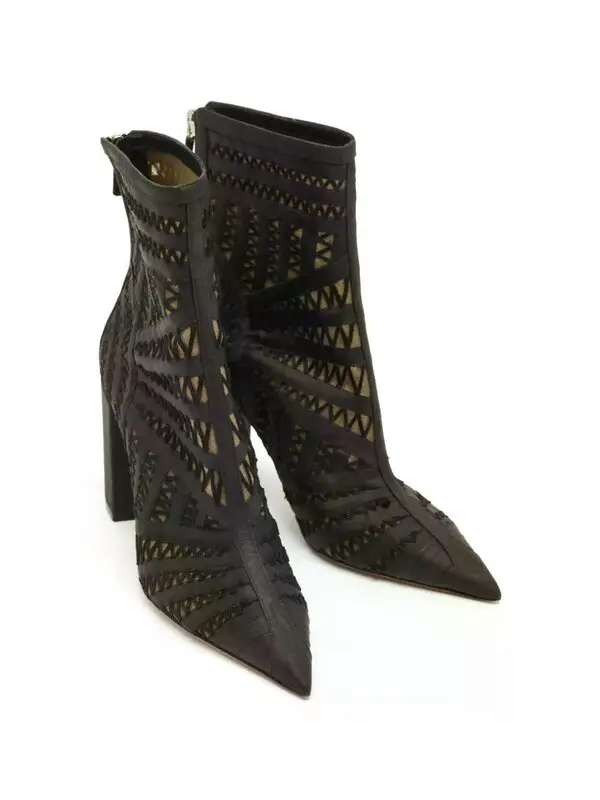 Dior D-naughtily Mesh Ankle Boots