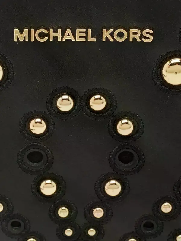 Michael Kors Adele Stud-embellished Wallet