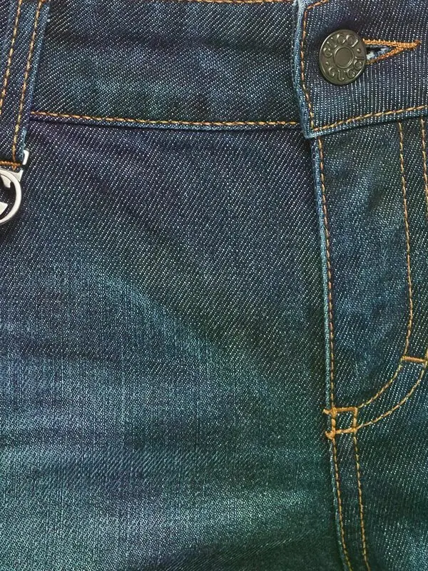 Gucci Interlocking G Faded Jeans - Blue