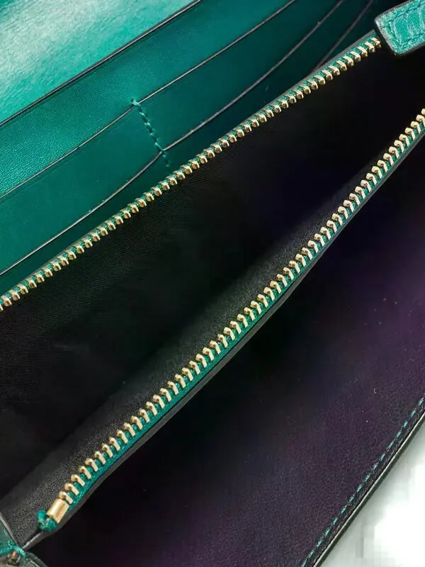BVLGARI Serpenti Forever Continental Wallet - Green