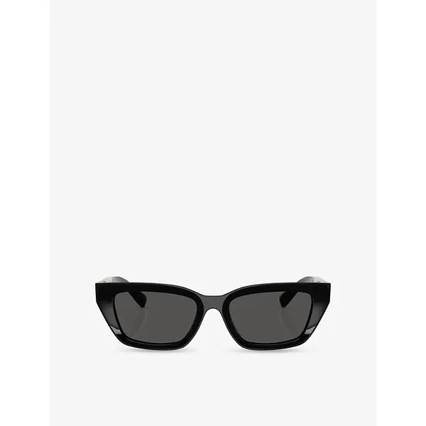 Dolce & Gabbana Cat-eye Acetate Sunglasses - Black